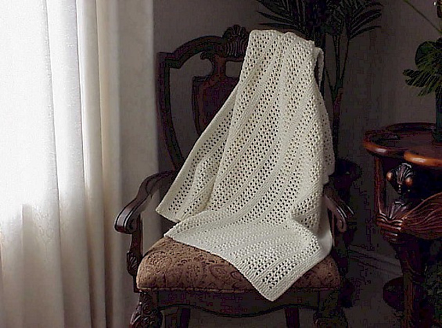 Ravelry: Quick Knit Lap Afghan pattern by Nancy Hearne