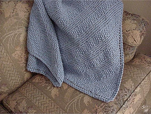 Ravelry: Textured Diagonal Knit Blanket pattern by Nancy Hearne