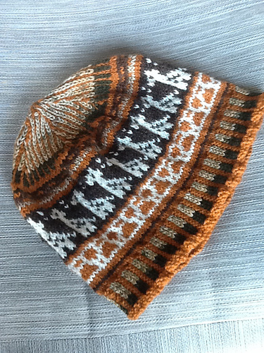Ravelry: Giraffe beanie pattern by Sandra Jäger