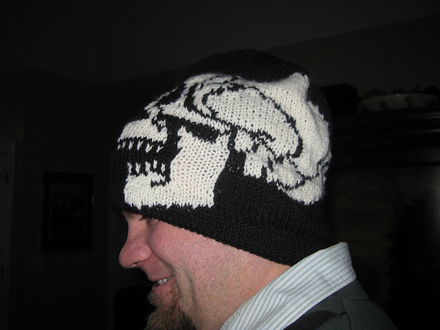Ravelry: Serious Skull Cap pattern by Nicky Epstein