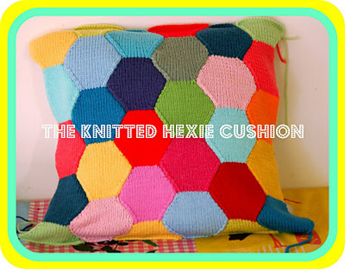 Ravelry: Hexagon cushion cover pattern by Kate Bruning