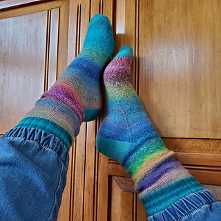 Ravelry: nicannjones' Hand Spun I'm So Basic Socks
