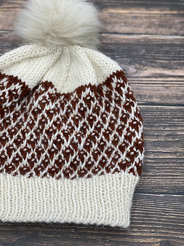 Ravelry: Fallen Dew Drops Beanie pattern by Shelby Nichols