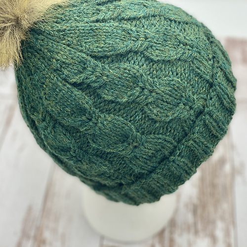 Ravelry: Celtic Feather Cap pattern by Shelby Nichols