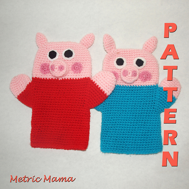 Ravelry: Peppa Pig Hand Puppet pattern by Nicole Davis