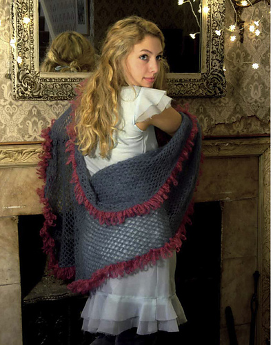 Ravelry: Flirty Frill Shawl pattern by Nicki Trench