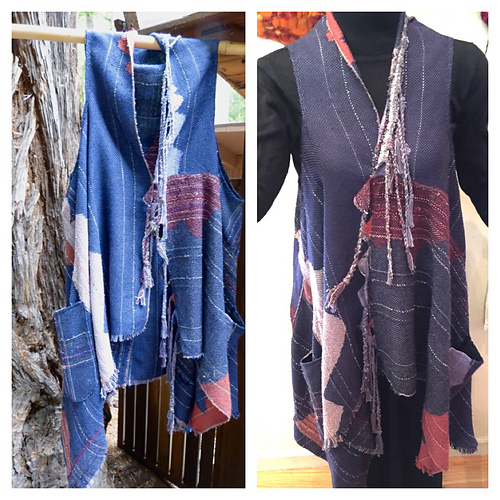 Ravelry: nickolena's Saori Artists Vest