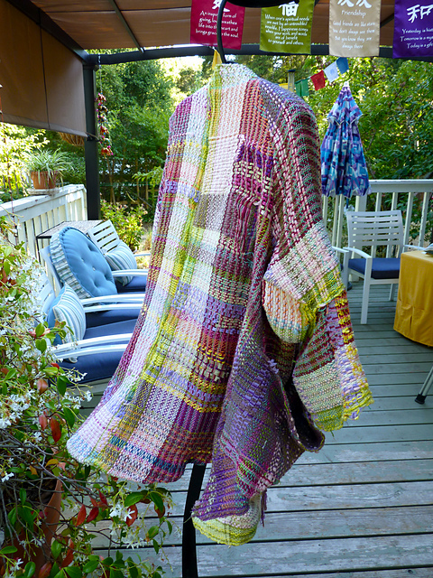 Ravelry: nickolena's SAORI woven jacket
