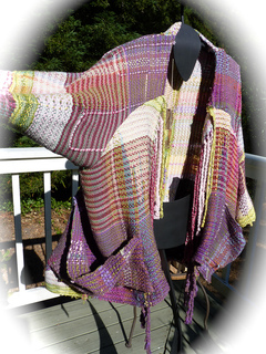 Ravelry: nickolena's SAORI woven jacket