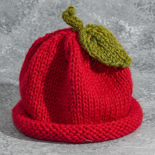 Ravelry: Perfect Apple Hat pattern by Aunt Janet's Designs