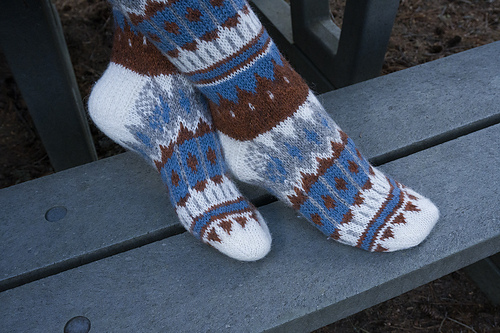 Ravelry: Cozy cottage socks pattern by Anna Radchenko