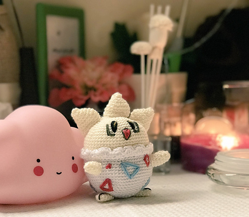 Ravelry: Pokemon: Togepi pattern by Najla designs