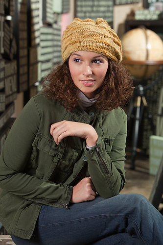 Ravelry: Garter Bands Beret pattern by Natalie Larson