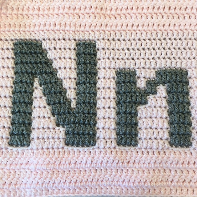 Ravelry: Mosaic Alphabet-Block Font pattern by Heather Noble