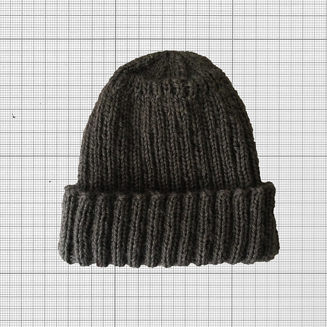 Ravelry: Basic Rib Hat pattern by No Frills Knitting