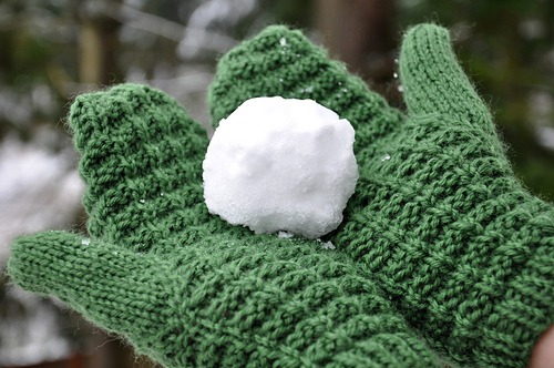 Ravelry: Waffle Knit Mitts pattern by Nona Davenport
