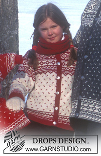 Ravelry: 52-21 Child’s cardigan pattern by DROPS design