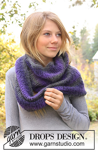 Ravelry: 0-744 Neck warmer pattern by DROPS design