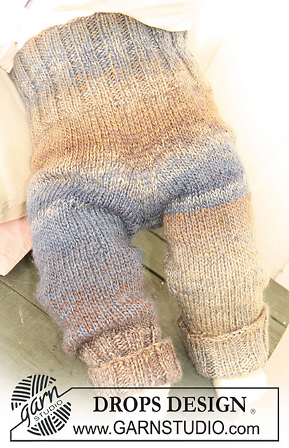 Ravelry: B 20-7 Knitted pants pattern by DROPS design