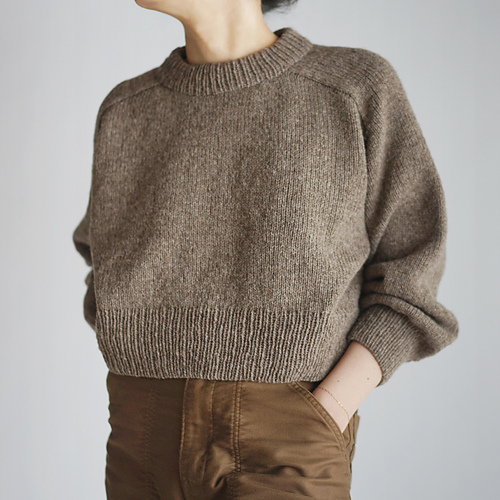 Ravelry: Back Yoke Sweater pattern by Noriko Ichikawa