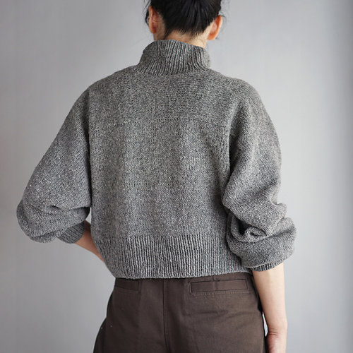 Ravelry: Back Yoke Sweater pattern by Noriko Ichikawa