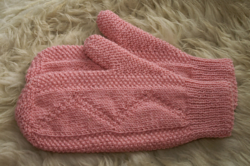 Ravelry: Panel Pattern Mitts and Hat pattern by Elizabeth Lovick