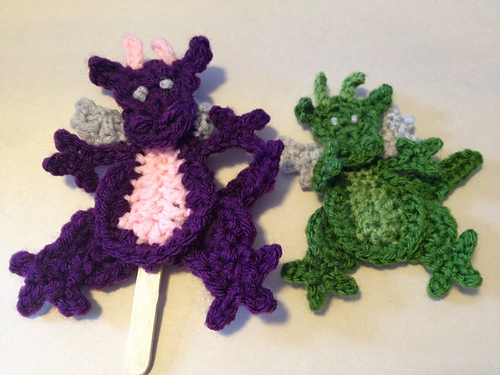 Ravelry: Dragon Applique pattern by Shilo Horsman