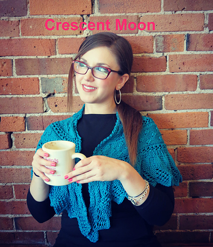 Ravelry: Phases of the Moon Shawls-Crescent,Gibbous,Full pattern by ...