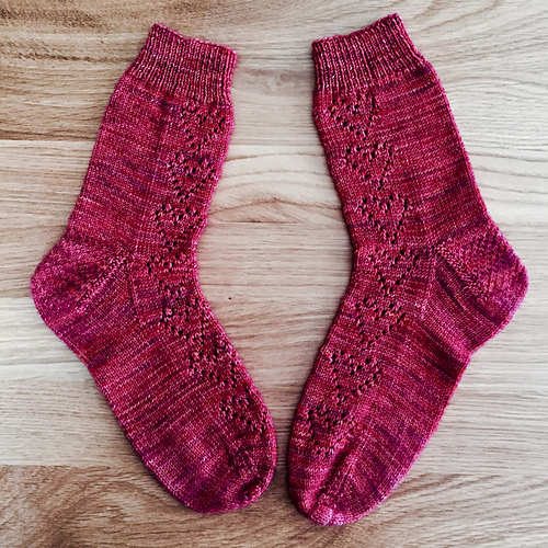 Ravelry: Romantical Socks pattern by Meaghan Schmaltz