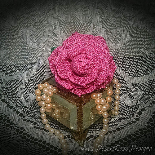 Ravelry: Long Stem Rose pattern by Nova DesertRose Designs