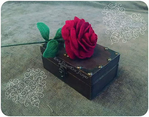 Ravelry: Long Stem Rose pattern by Nova DesertRose Designs