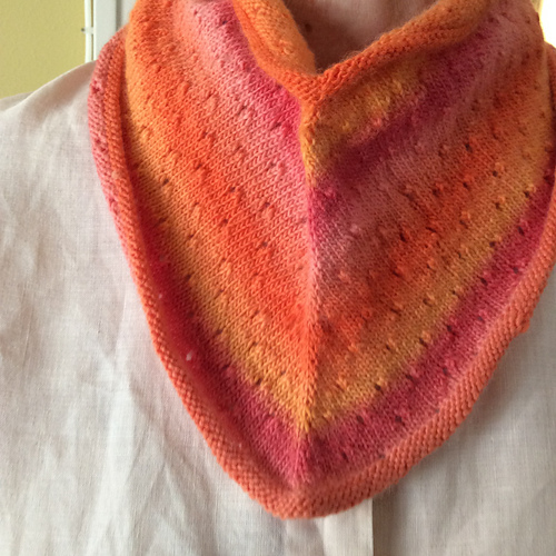 Ravelry: Simple Eyelet Cowl pattern by Gretchen Tracy