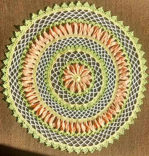 Ravelry: The Multi-Color Doily pattern by American Thread Company