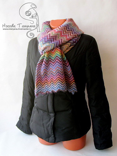 Ravelry: ntatyana's Шарф а-ля Миссони