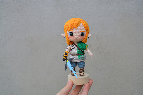 Ravelry: Crochet Link -The Legend of Zelda pattern by ngoc novi