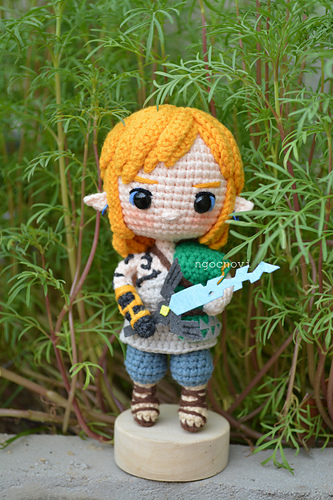 Ravelry: Crochet Link -The Legend of Zelda pattern by ngoc novi
