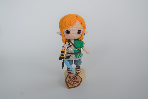 Ravelry: Crochet Link -The Legend of Zelda pattern by ngoc novi
