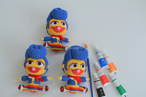 Ravelry: Wally Darling - Welcome Home amigurumi pattern by ngoc novi