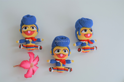 Ravelry: Wally Darling - Welcome Home amigurumi pattern by ngoc novi