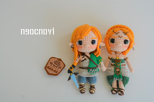 Ravelry: Crochet Link -The Legend of Zelda pattern by ngoc novi