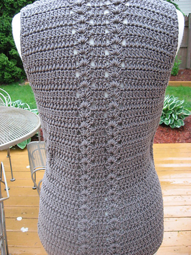 Ravelry: Meadows Vest and Matching Belt pattern by Deborah Devlin