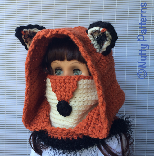 Ravelry: Fox Hooded Cowl pattern by Bina Alper