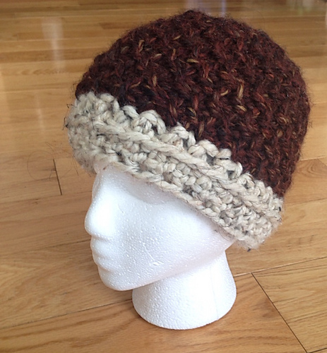 Ravelry: Moss Stitch Hat pattern by Marie Segares