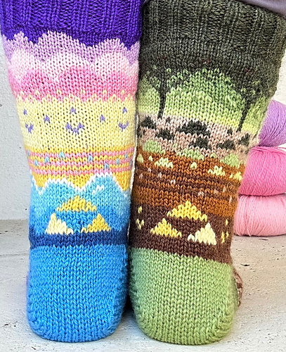 Ravelry: Socks of the Hero pattern by Oakwood Knits