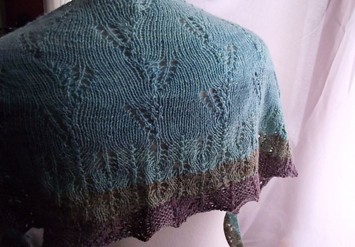 Ravelry: duskywing shawl pattern by Lori Law