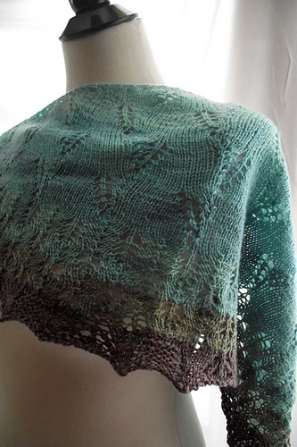 Ravelry: duskywing shawl pattern by Lori Law