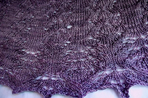 Ravelry: purely mystical shawl pattern by Lori Law