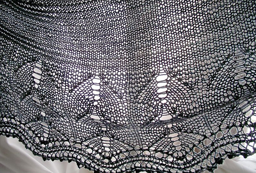 Ravelry: water's edge shawl pattern by Lori Law