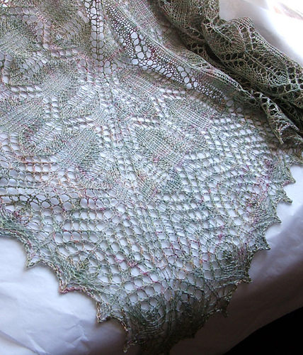 Ravelry: tilia shawl pattern by Lori Law