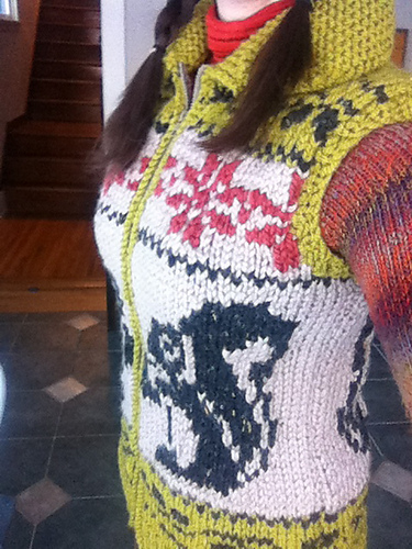 Ravelry: Cowichan Squirrel Vest pattern by Pierrot (Gosyo Co., Ltd)